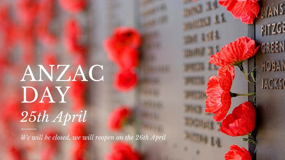 ANZAC day closures - News - Awanui Labs - Auckland